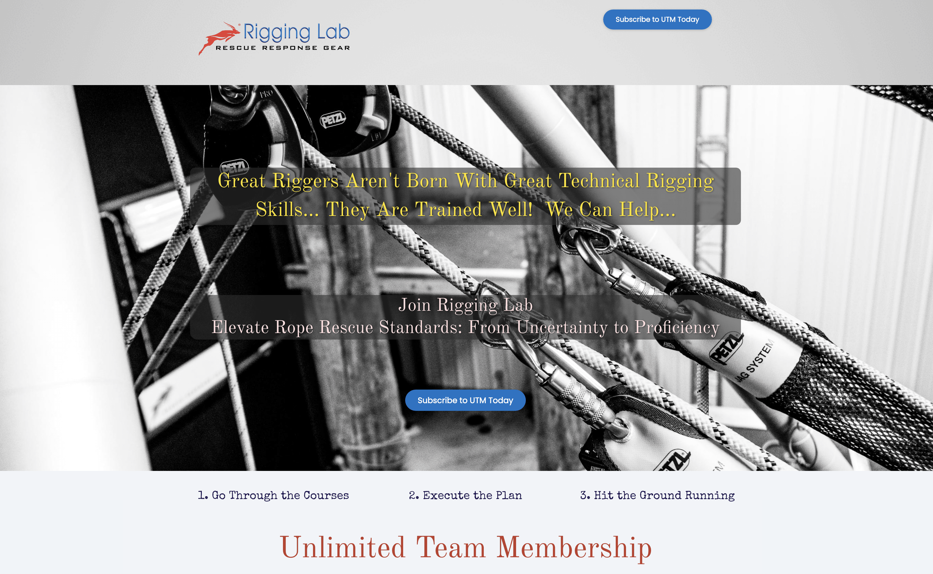 The UNLIMITED TEAM MEMBERSHIP from The Rigging Lab